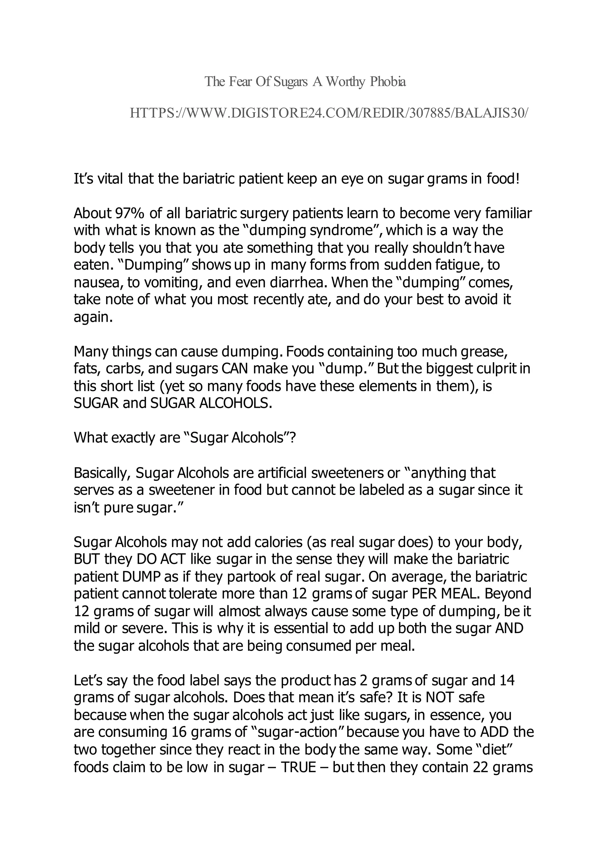 Smart Blood Sugar | DOCX