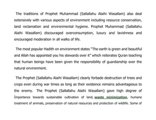 Environment according to Quran .docx | Islam | Religion & Spirituality