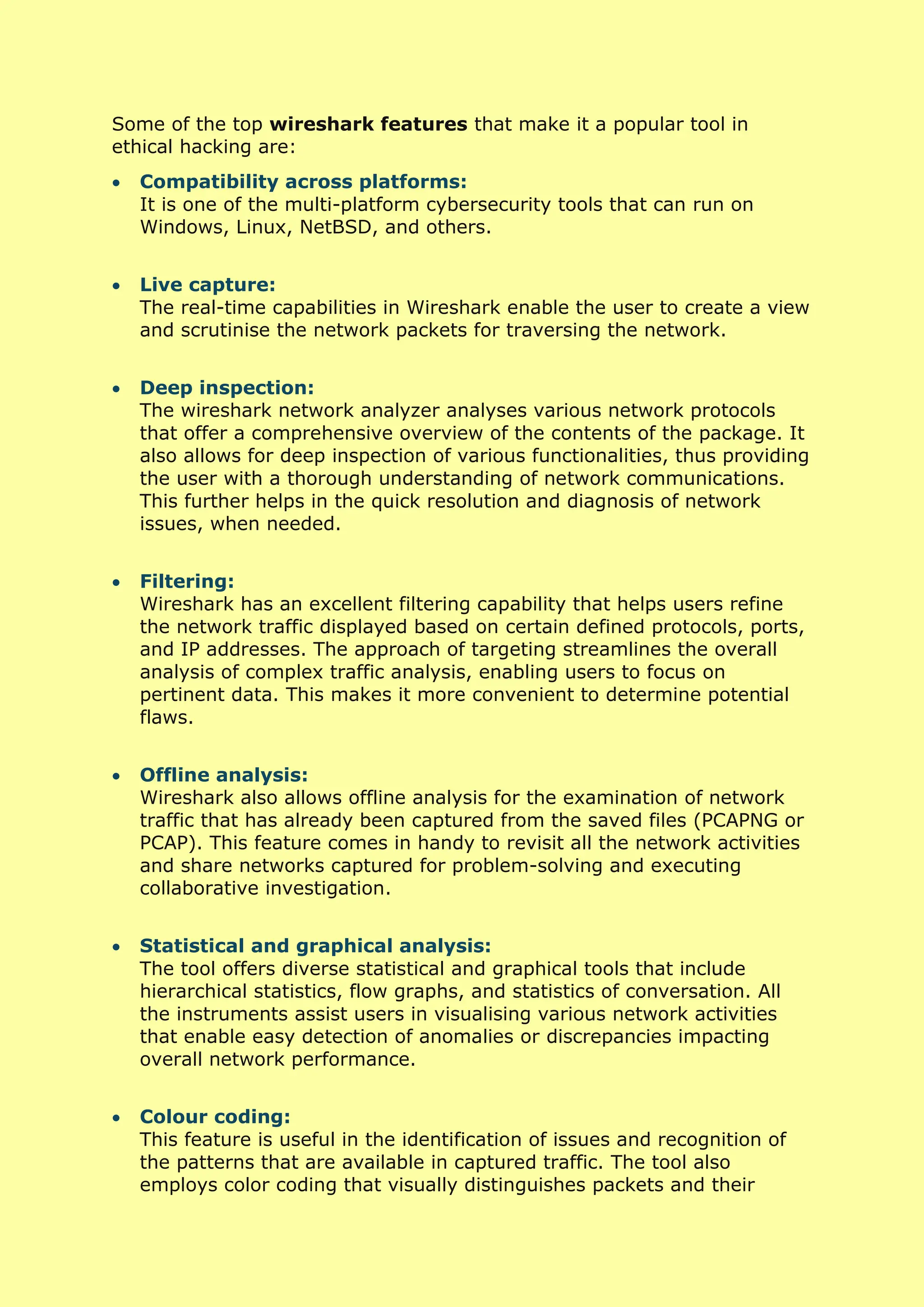 Wireshark Tool - Features & Benefits.pdf