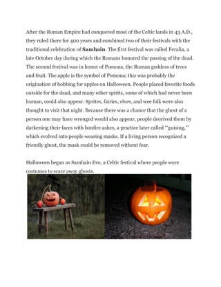 What is Halloween | PDF