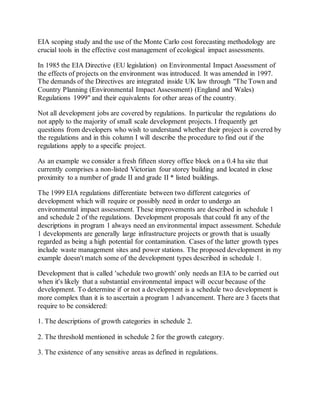 EIA Consultancy | DOCX