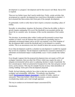 EIA Consultancy | DOCX