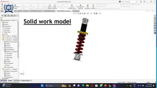 MINI PROJECT SHOCK ABSORBER MECHANICAL B | PPTX
