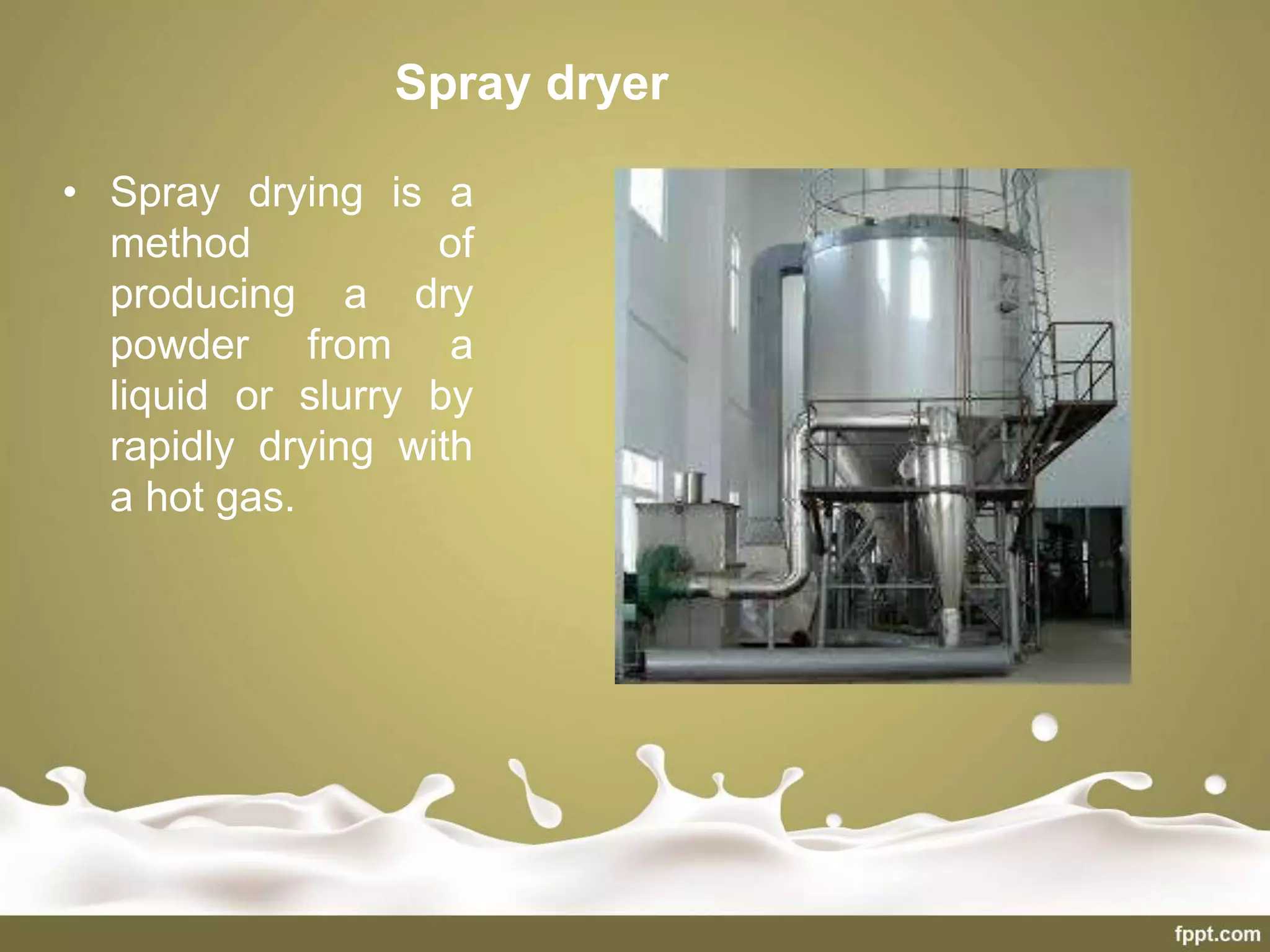 milk powder plant | PPT