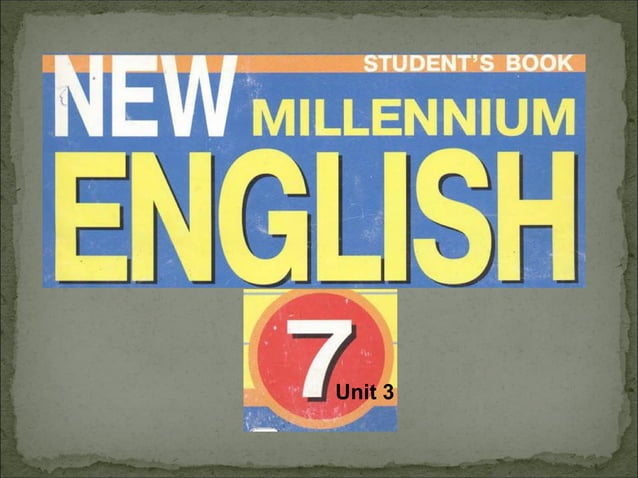 New millenium english | PPT