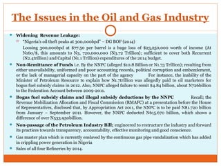 The Ministry of Petroleum Resource; the Ministry’s 2014 Budget Proposal ...