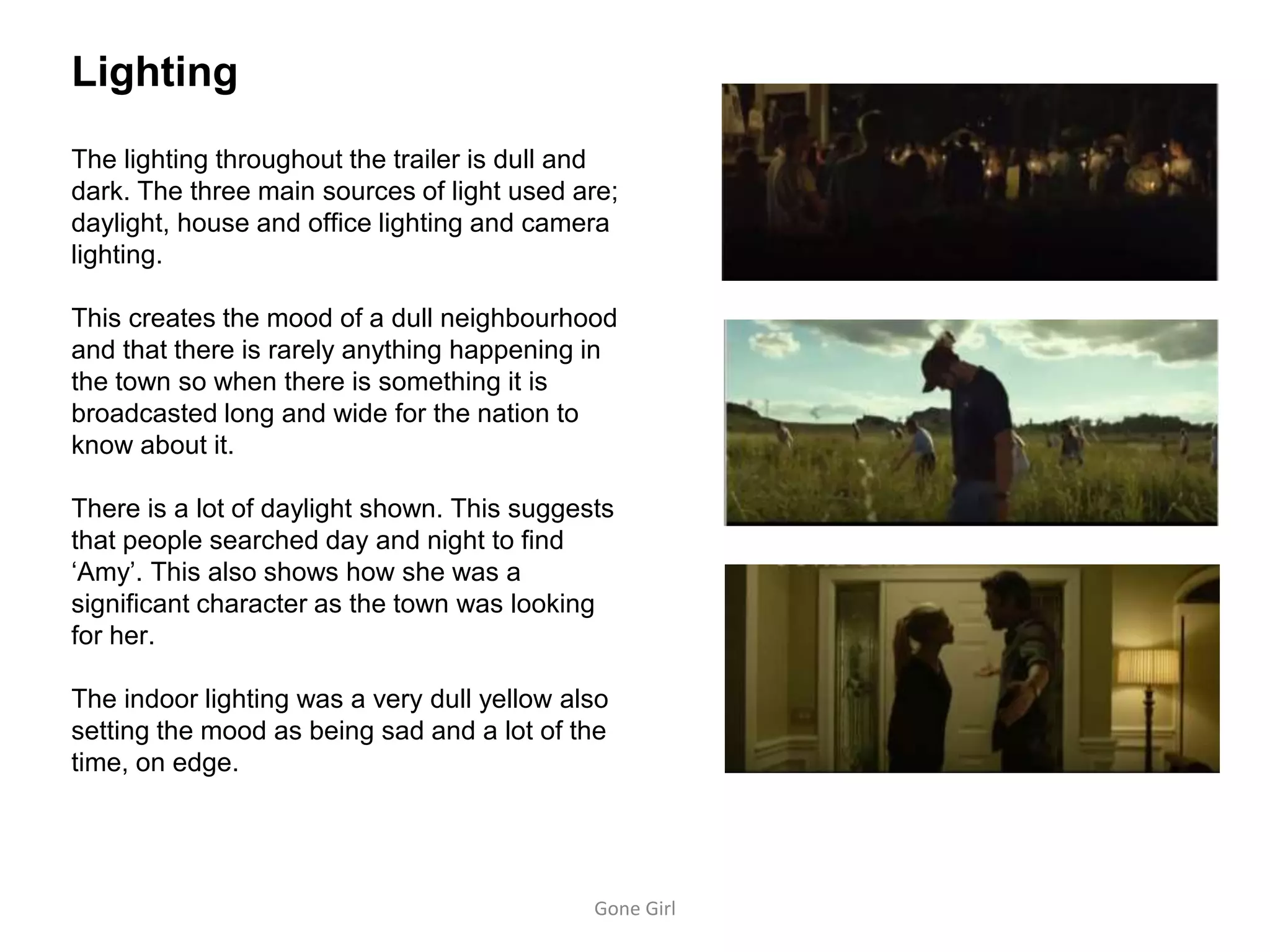 Mise en scene of pyschological and stalker horror trailers | PPT