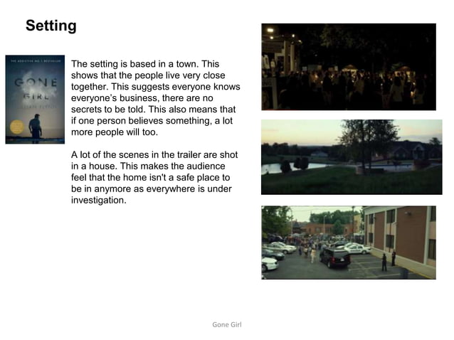 Mise en scene of pyschological and stalker horror trailers | PPT