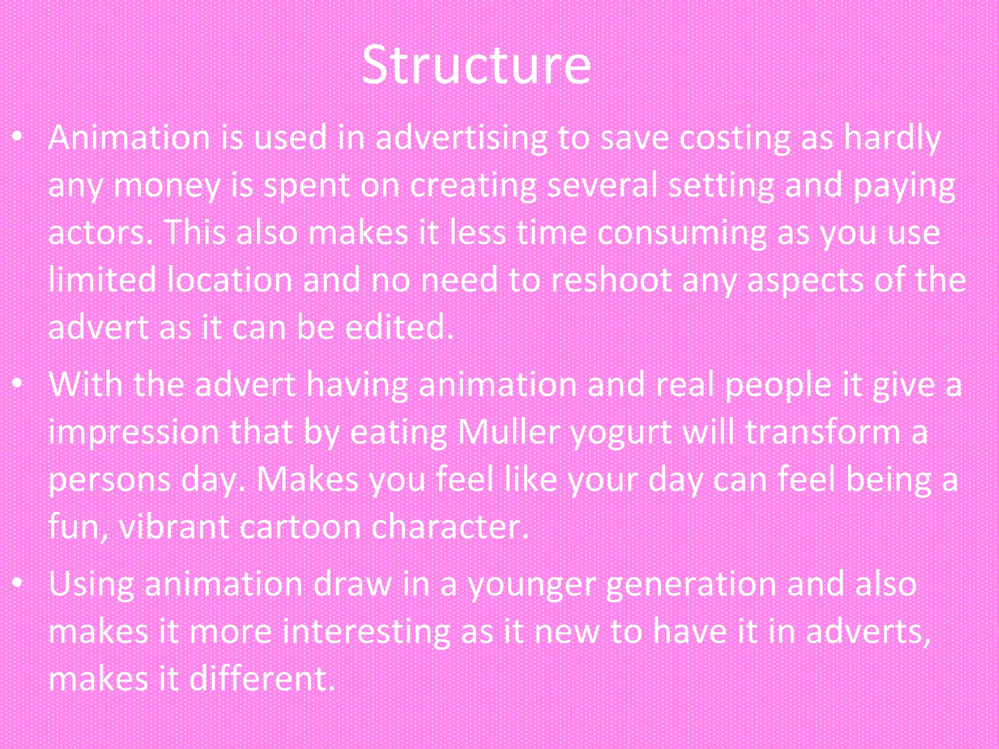 Muller Advert- Analysis | PPT