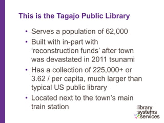 New model for public libraries from japan | PPT