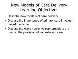 New Models of Care | PPT