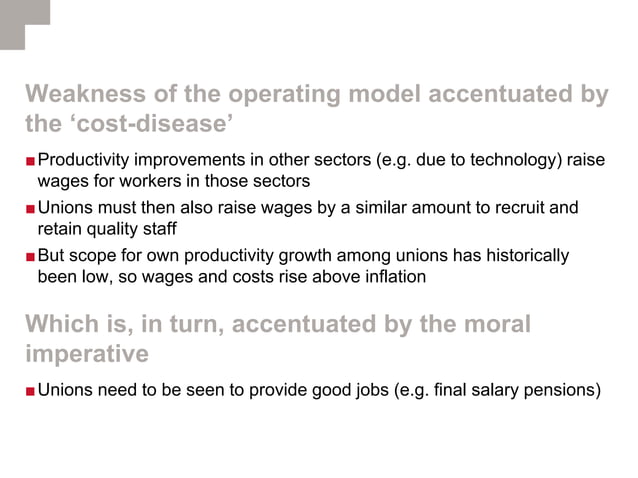New model unions - Operating Models for the 21st Century | PPT