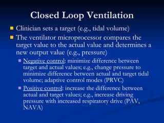 New Ventilator Modes: Do They Help? | PPT