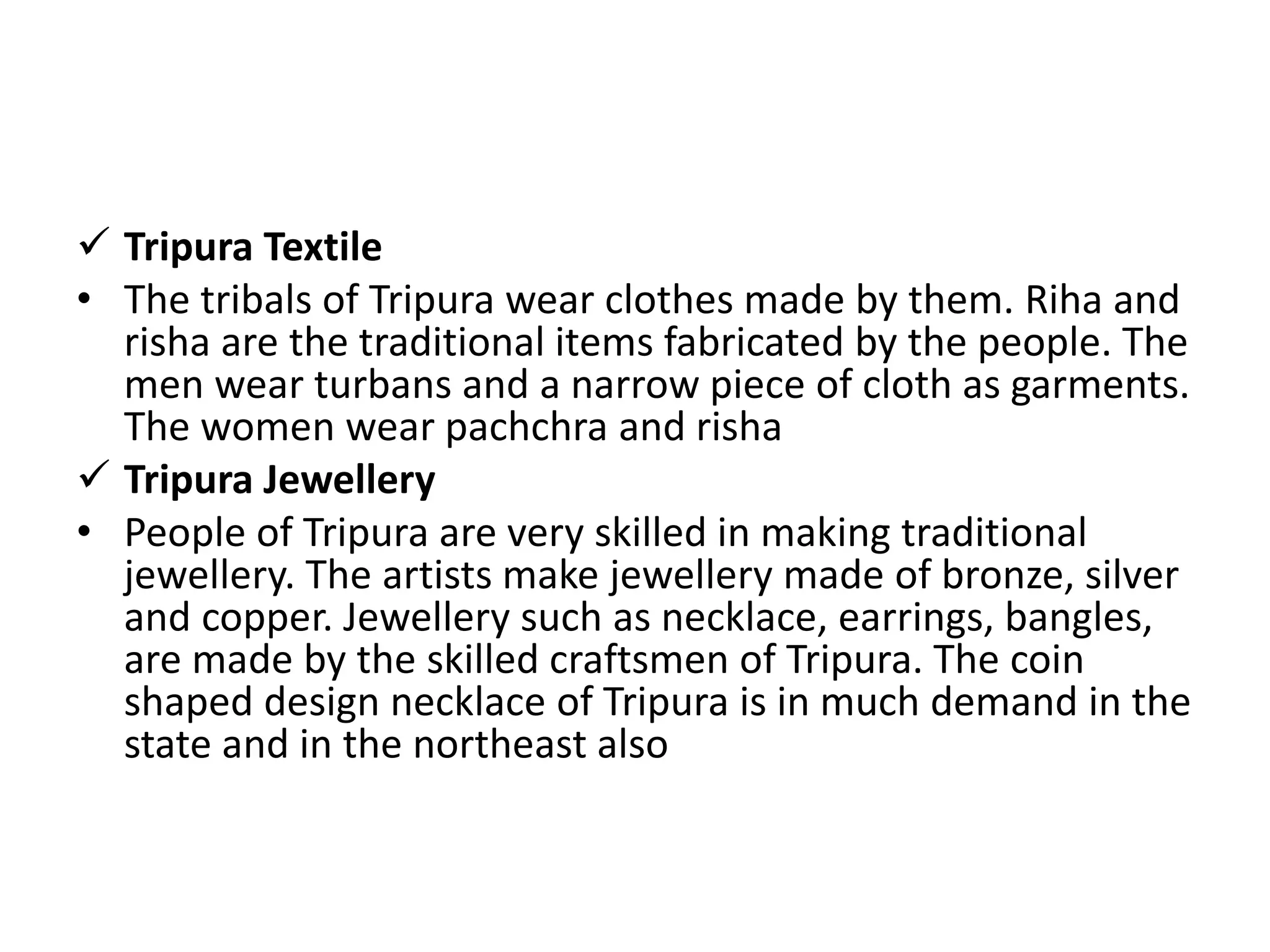 Cultural tourism a special reference of Tripura | PPTX