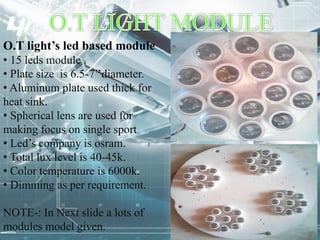New led based o.t module catalogue | PDF