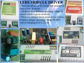 New led based o.t module catalogue | PPT