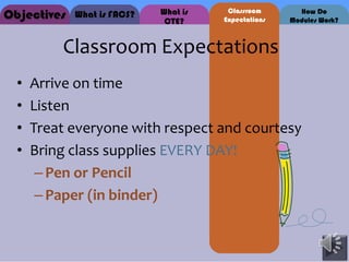 FACS Lab New Module Intro | PPT