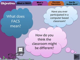 FACS Lab New Module Intro | PPT