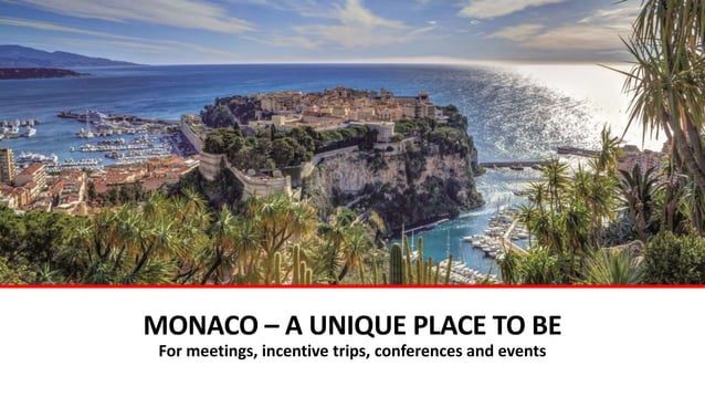Monaco Convention Bureau - MICE Presentation 2019 | PPT