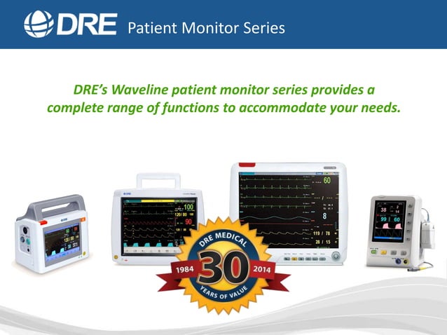 Shop DRE's Complete Patient Monitor Series | PPTX