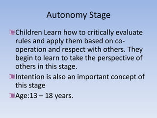 moral development | PPTX