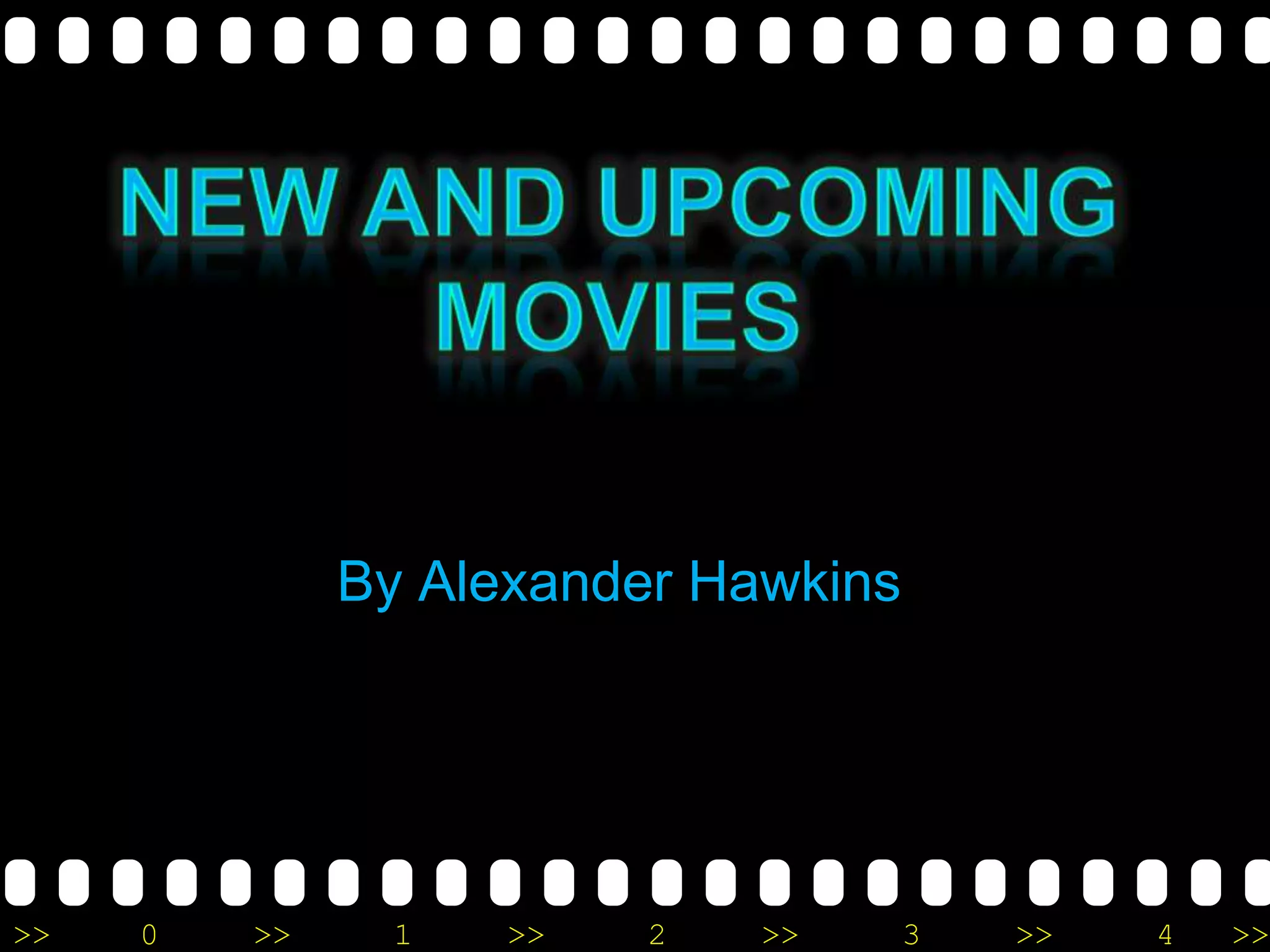 New movies coming out soon | PPTX