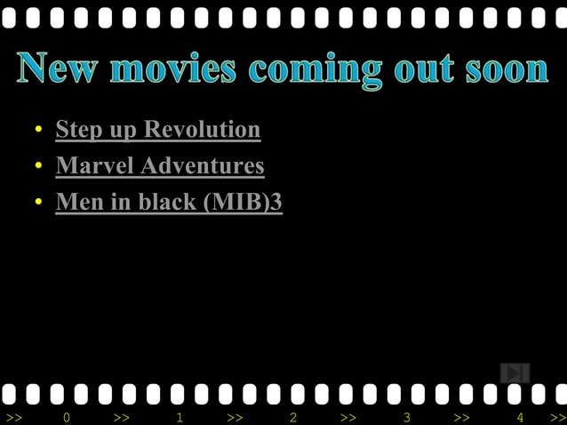 New movies coming out soon | PPTX
