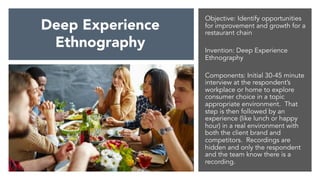 An Immersive Ethnography Technique for deep understanding | PDF