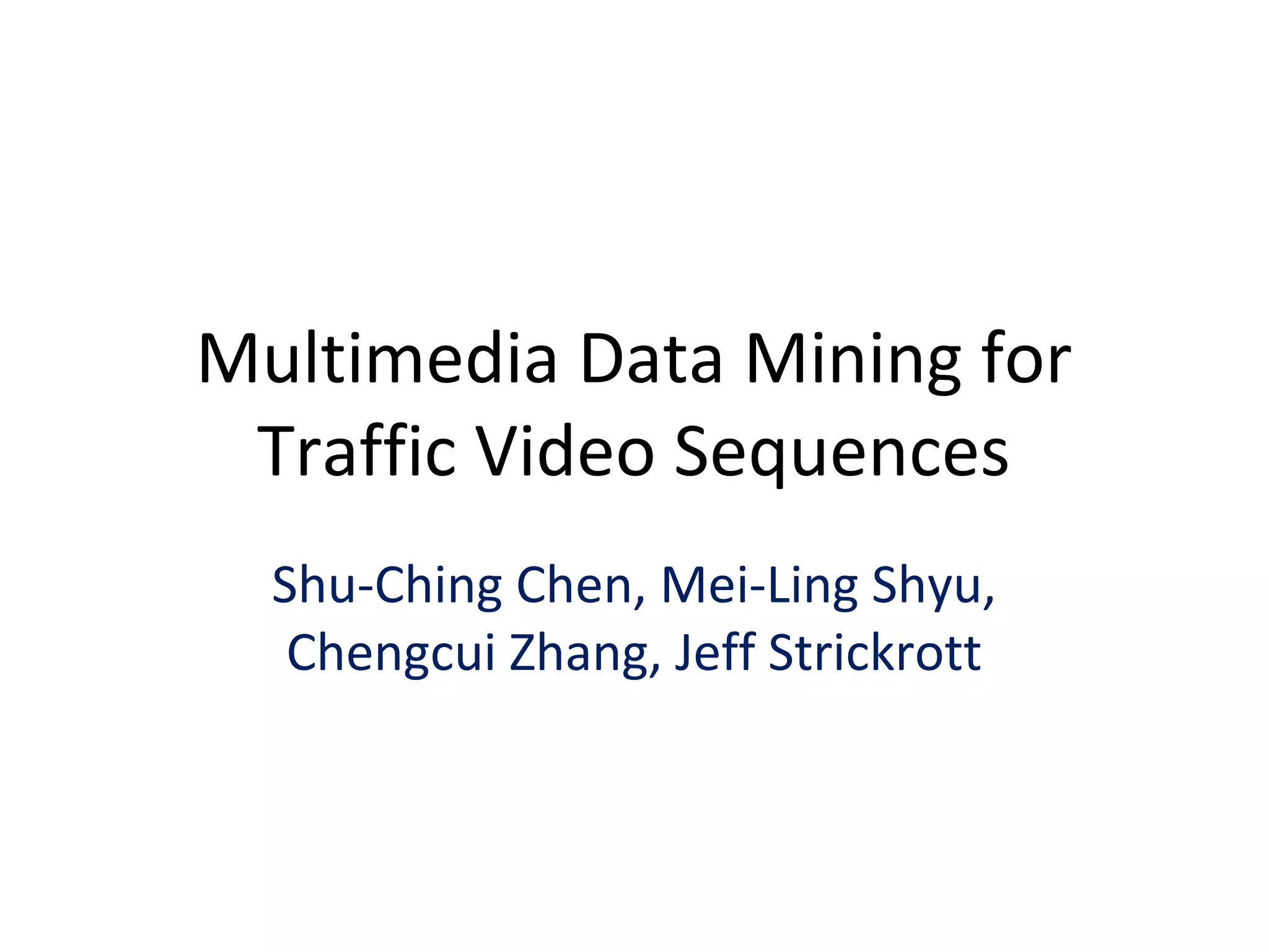 Multimedia Mining | PPT