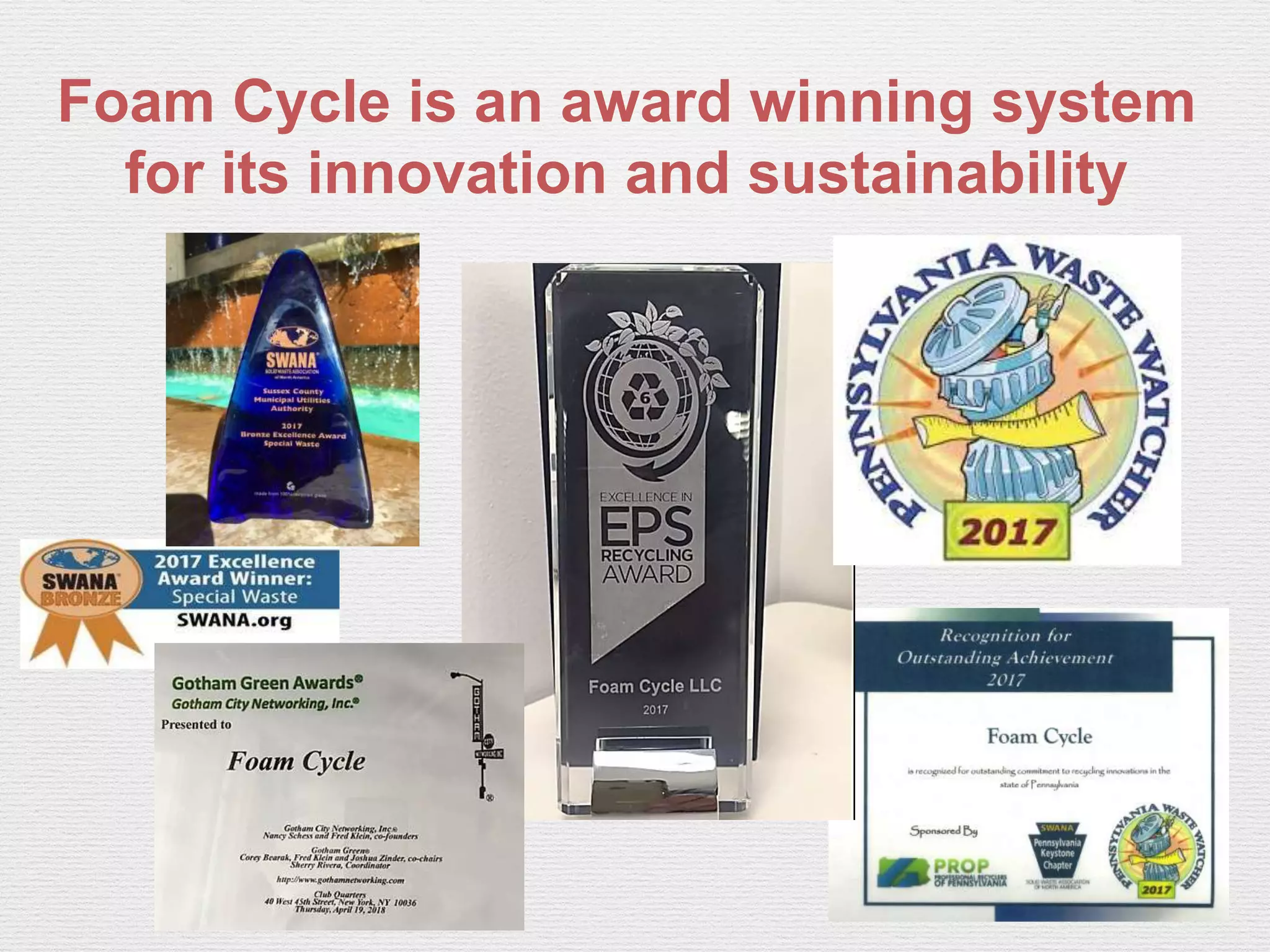 New Municipal Styrofoam Recycling Solution | PPTX