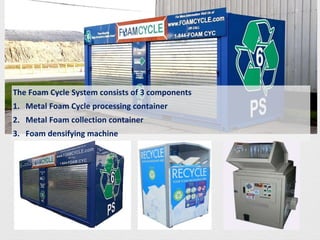 New Municipal Styrofoam Recycling Solution | PPTX