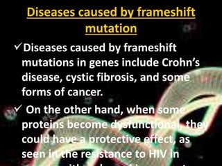 mutations and its related diseases | PPTX