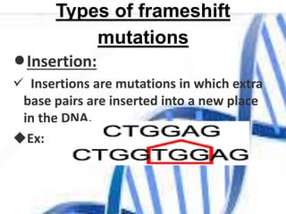 mutations and its related diseases | PPTX