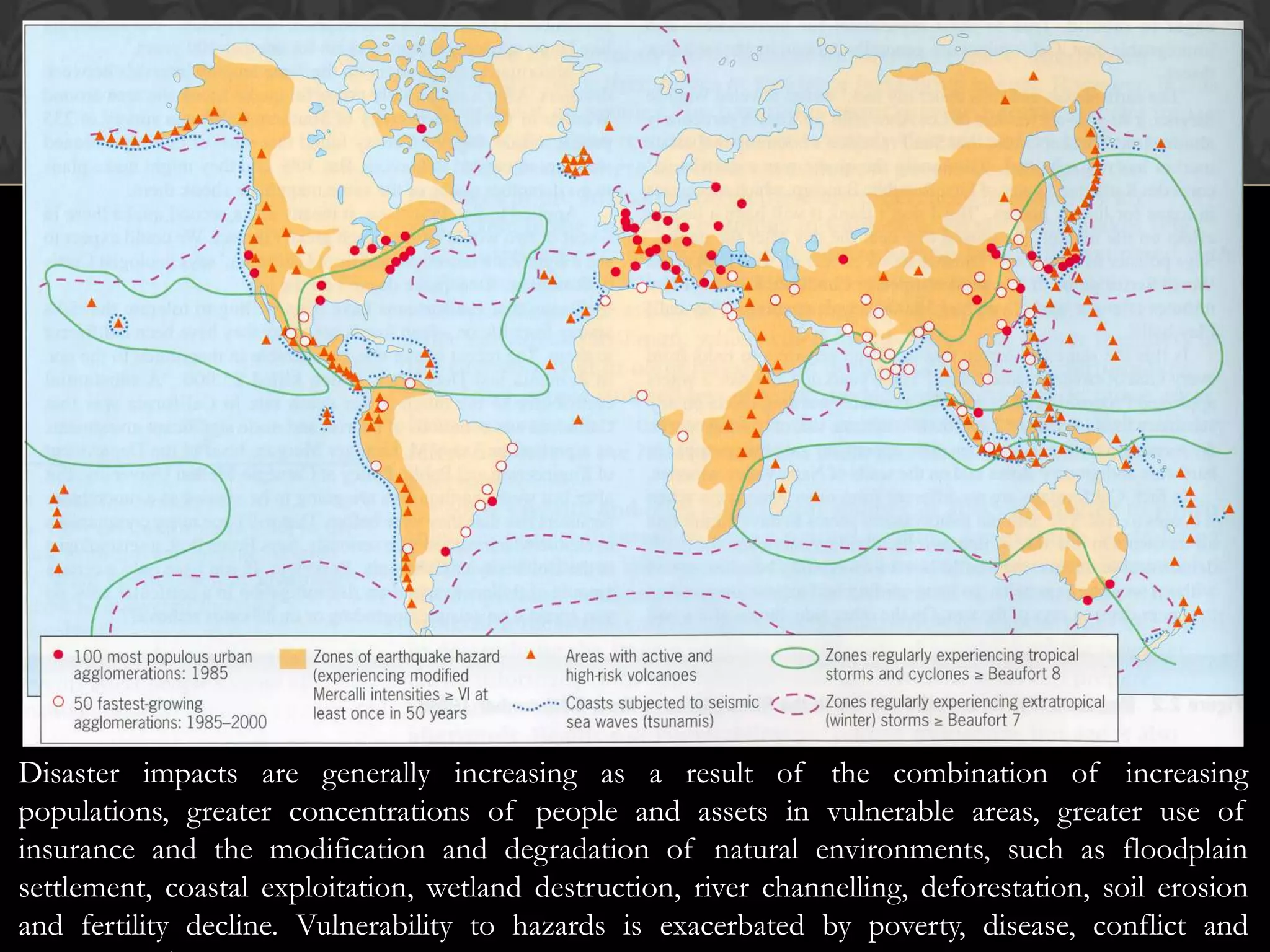 AQA Geography New natural disaster ppt | PPTX