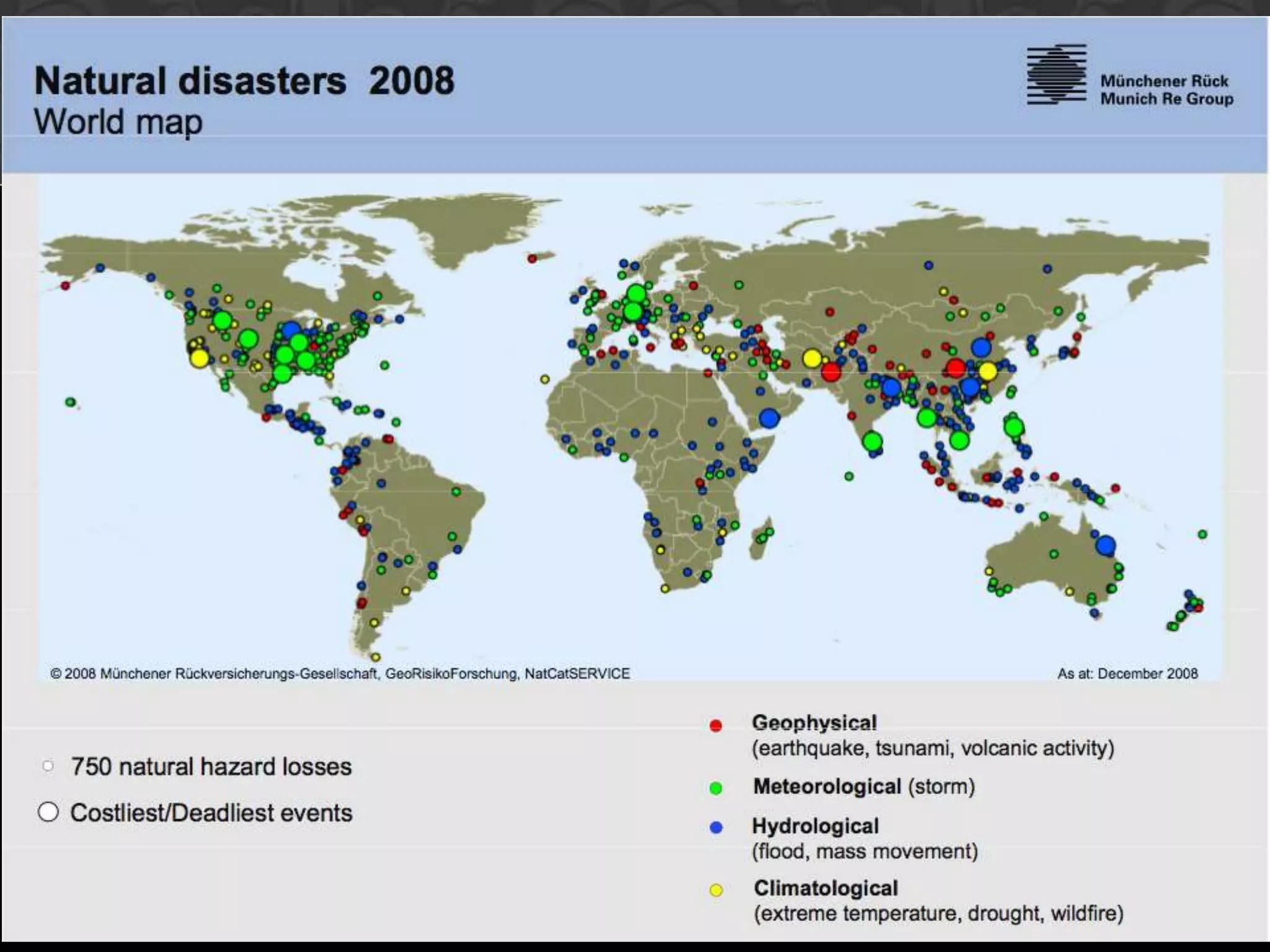 AQA Geography New natural disaster ppt | PPTX