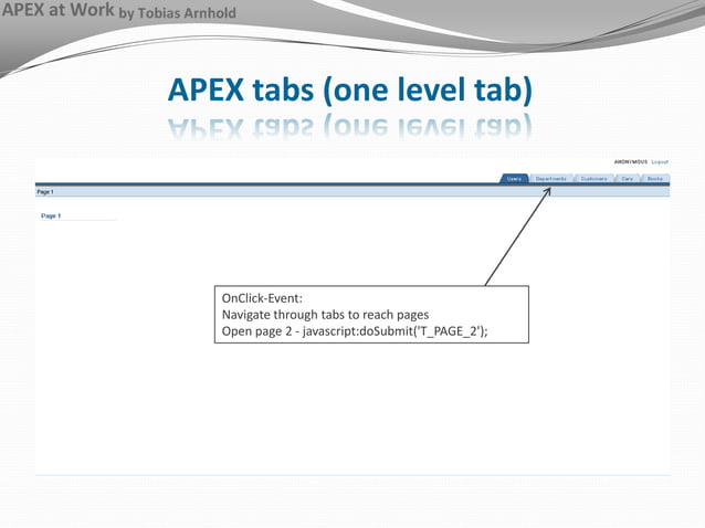 APEX navigation concepts | PPT