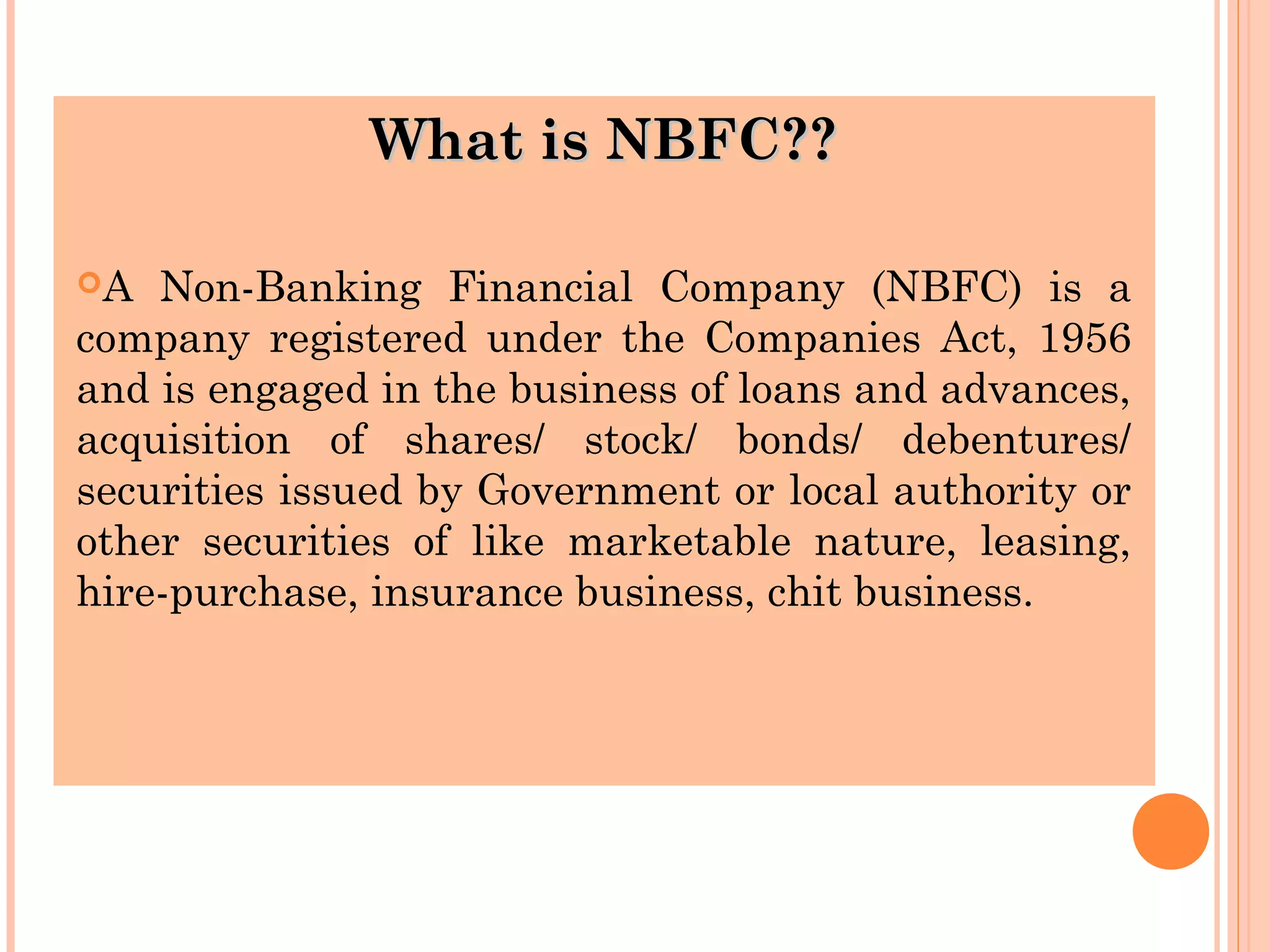 Nbfc | PPT