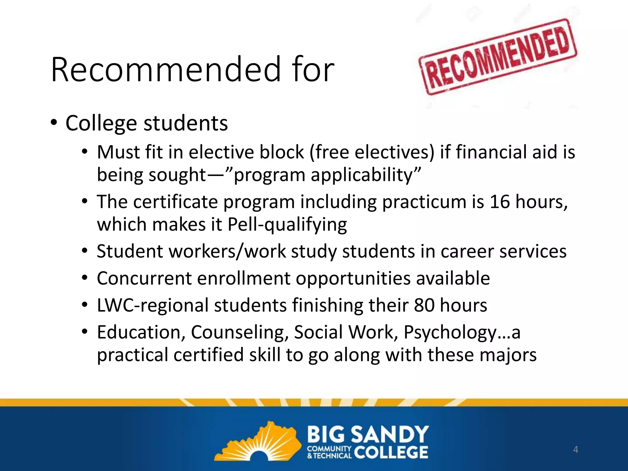 New NCDA Career Credentials | PPT