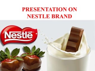 Overview of Nestle products | PPTX