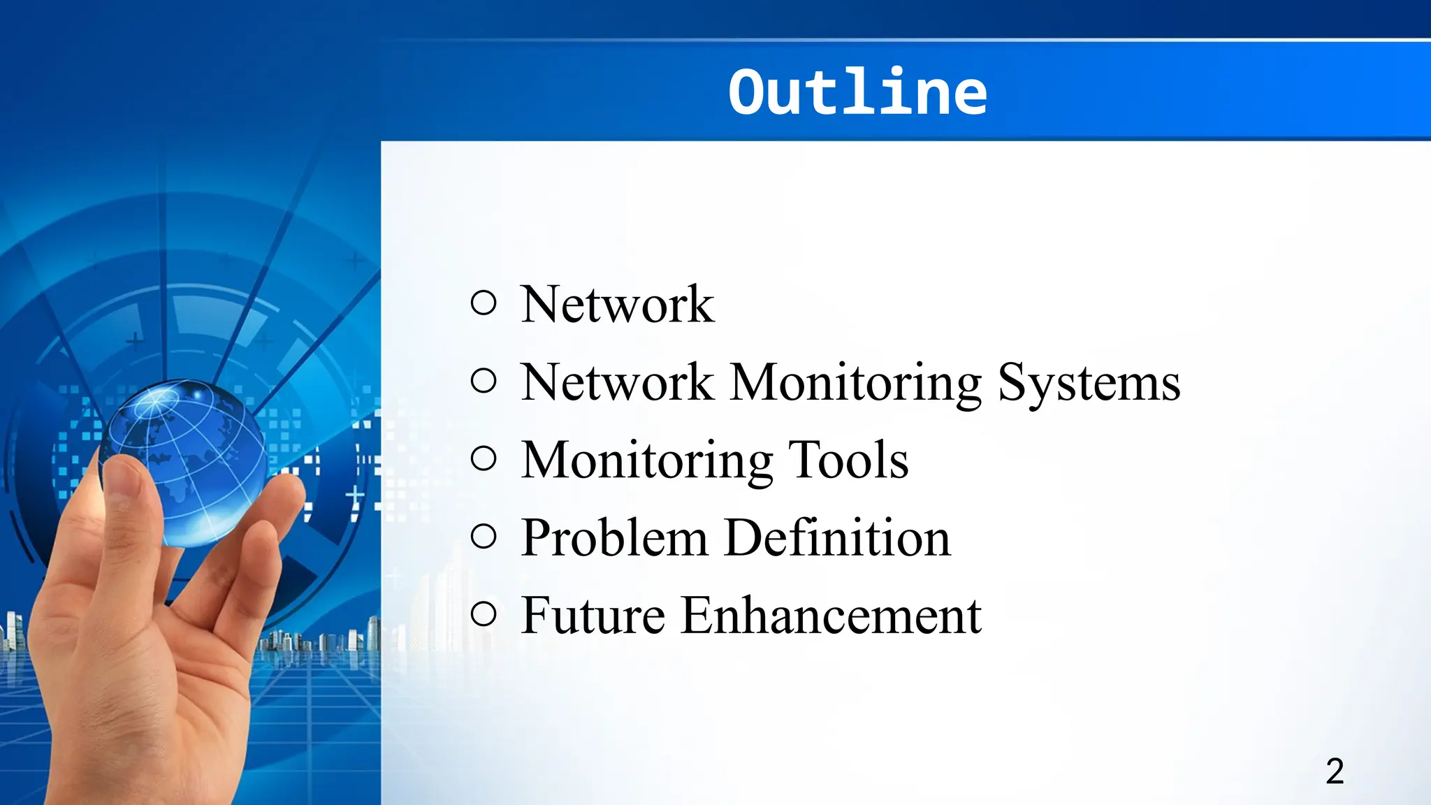 Network monitoring Project Proposal.pptx | Computer Networking | Computing