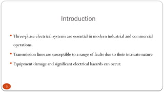 NEW NEW Three-Phase Transmission Line Fault Detection System s8 first ...