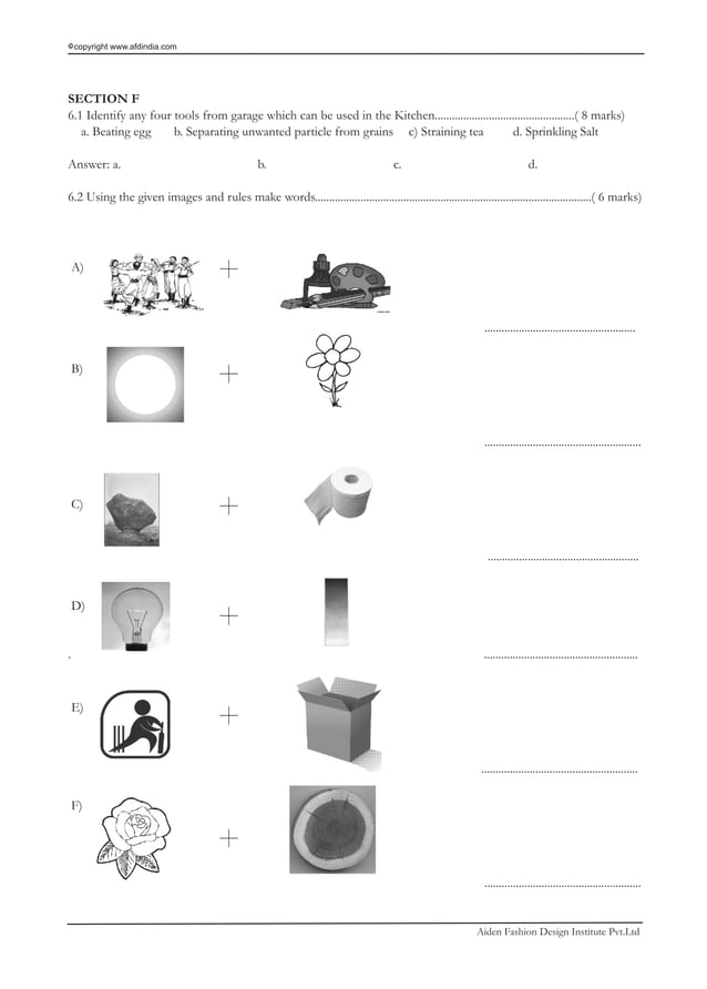 nid sample question paper | PDF