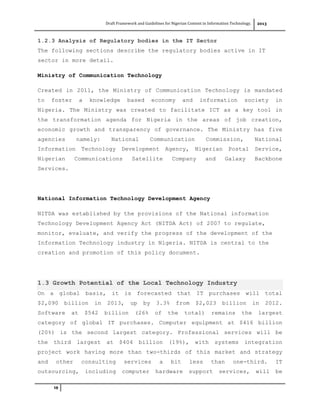 Guidelines on Nigerian Content Development in ICT - Updated - NITDA | PDF