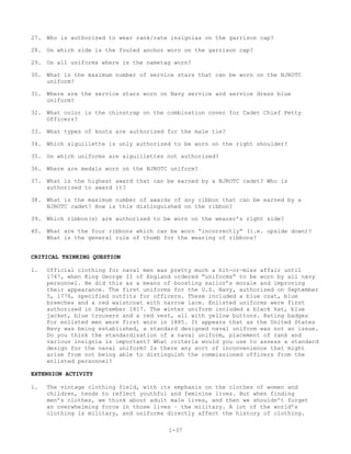 New NJROTC Cadet Field Manual | PDF