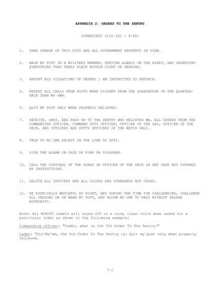 New NJROTC Cadet Field Manual | PDF