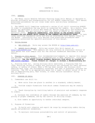 New NJROTC Cadet Field Manual | PDF