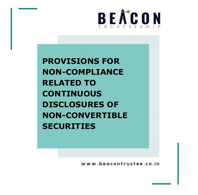 New non compliance provisions | PDF