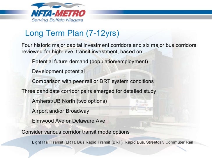 NFTA Metro Route Restructuring