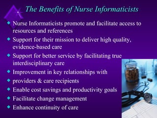New nursing informatics by heena | PPT