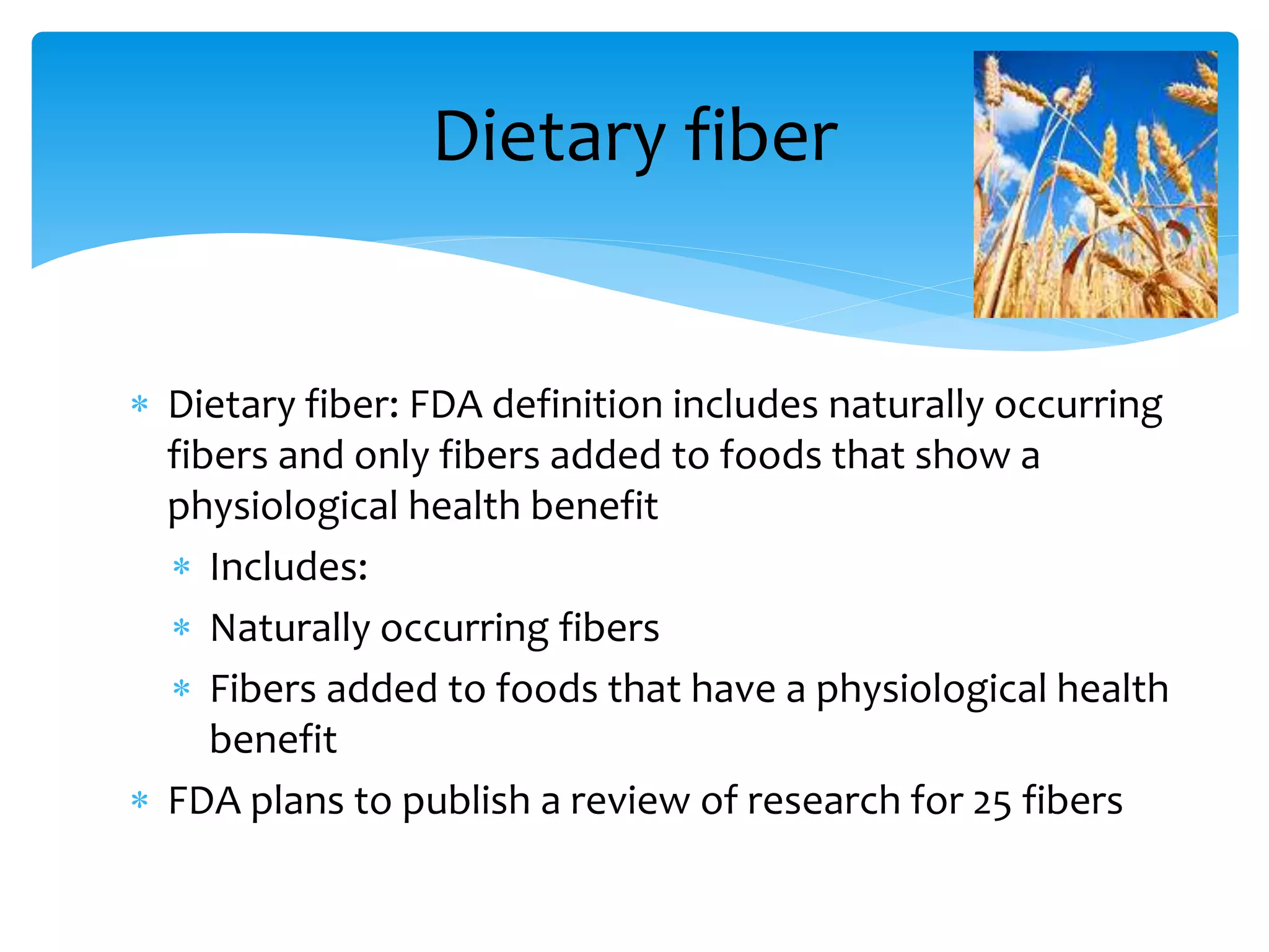 New Nutrition Facts Label and Dietary Guidelines | PPTX
